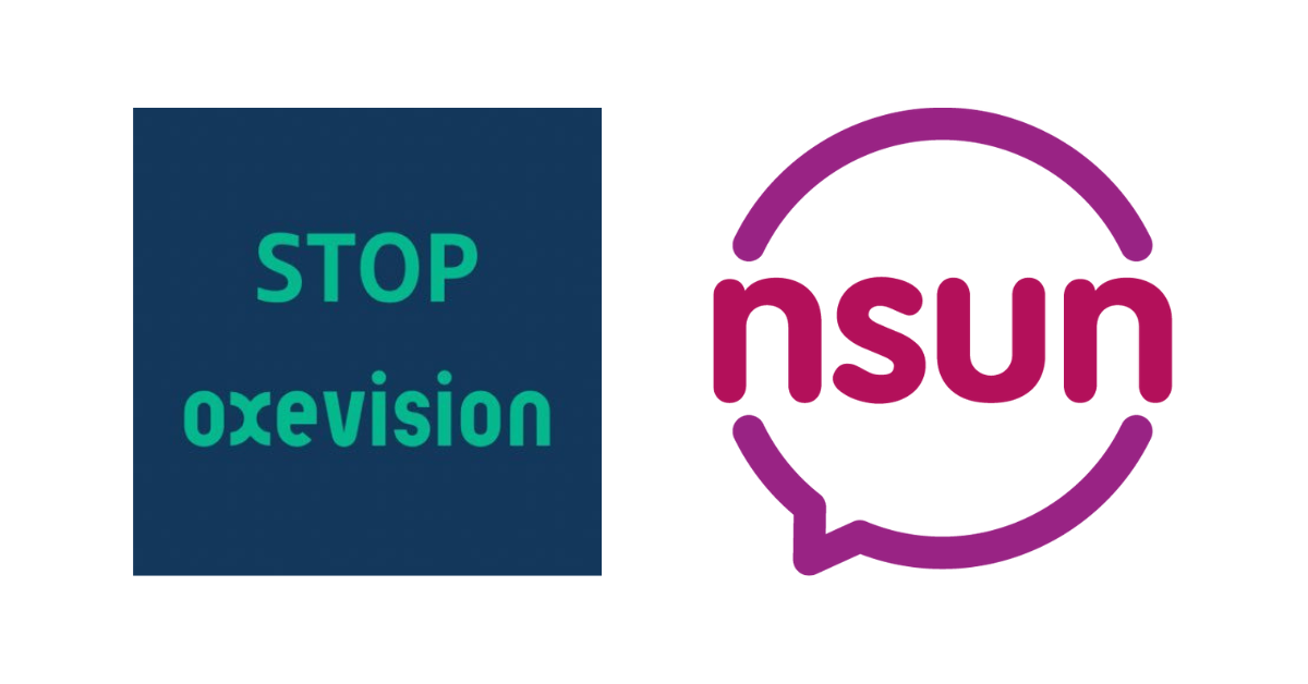 Open letter on the use of Oxevision in inpatient settings - NSUN website