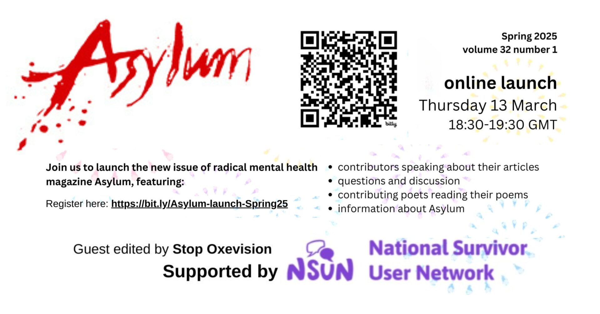 Asylum x Stop Oxevision spring issue launch - NSUN website